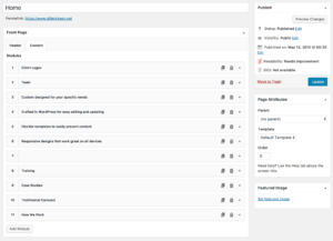What is a modular template? - Bill Erickson