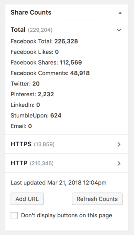 Announcing Shared Counts - Bill Erickson