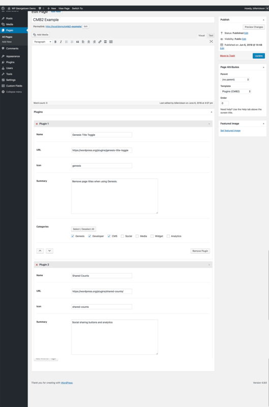 Introduction to Custom Metaboxes - Bill Erickson