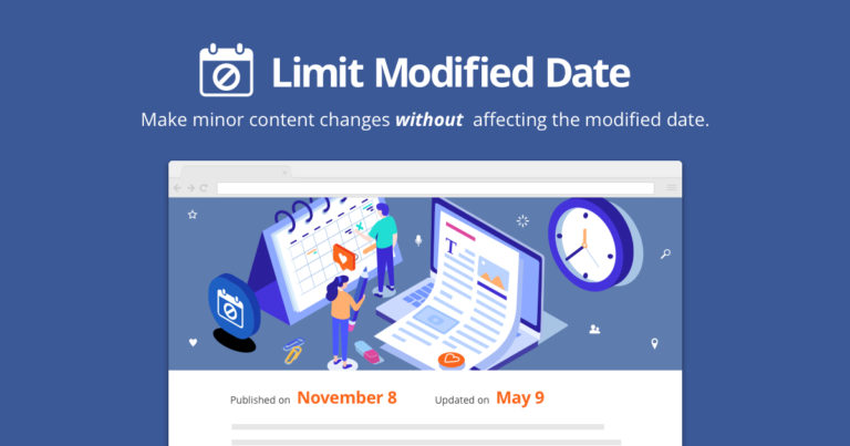 Limit Modified Date, WordPress Plugin - Bill Erickson