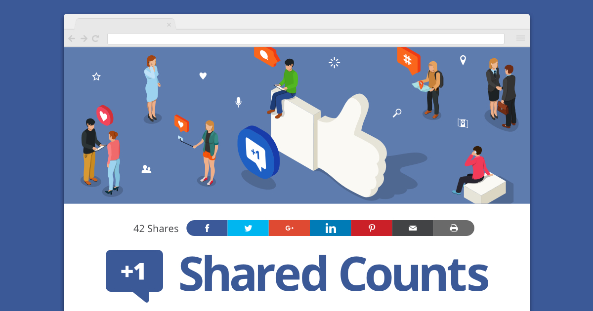 Shared Counts 1.3: Twitter counts, Google Analytics integration, and ...