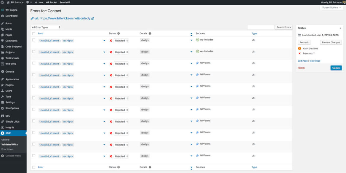 Building a Native AMP WordPress site - Bill Erickson