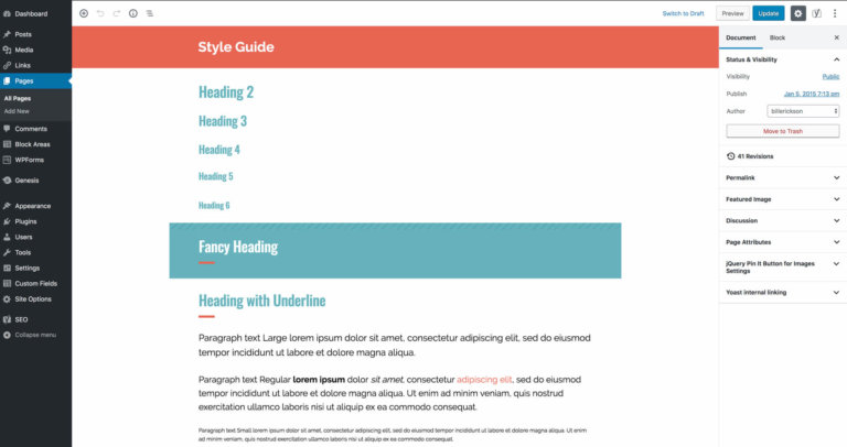 Building a WordPress theme with Gutenberg - Bill Erickson